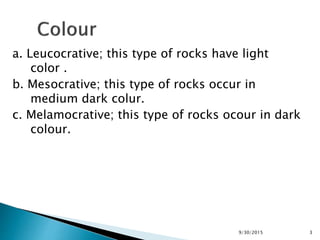 Presentation1 | PPTX | Geology | Science