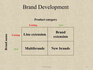 Product, Service, Brand and New Product Development | PPTX