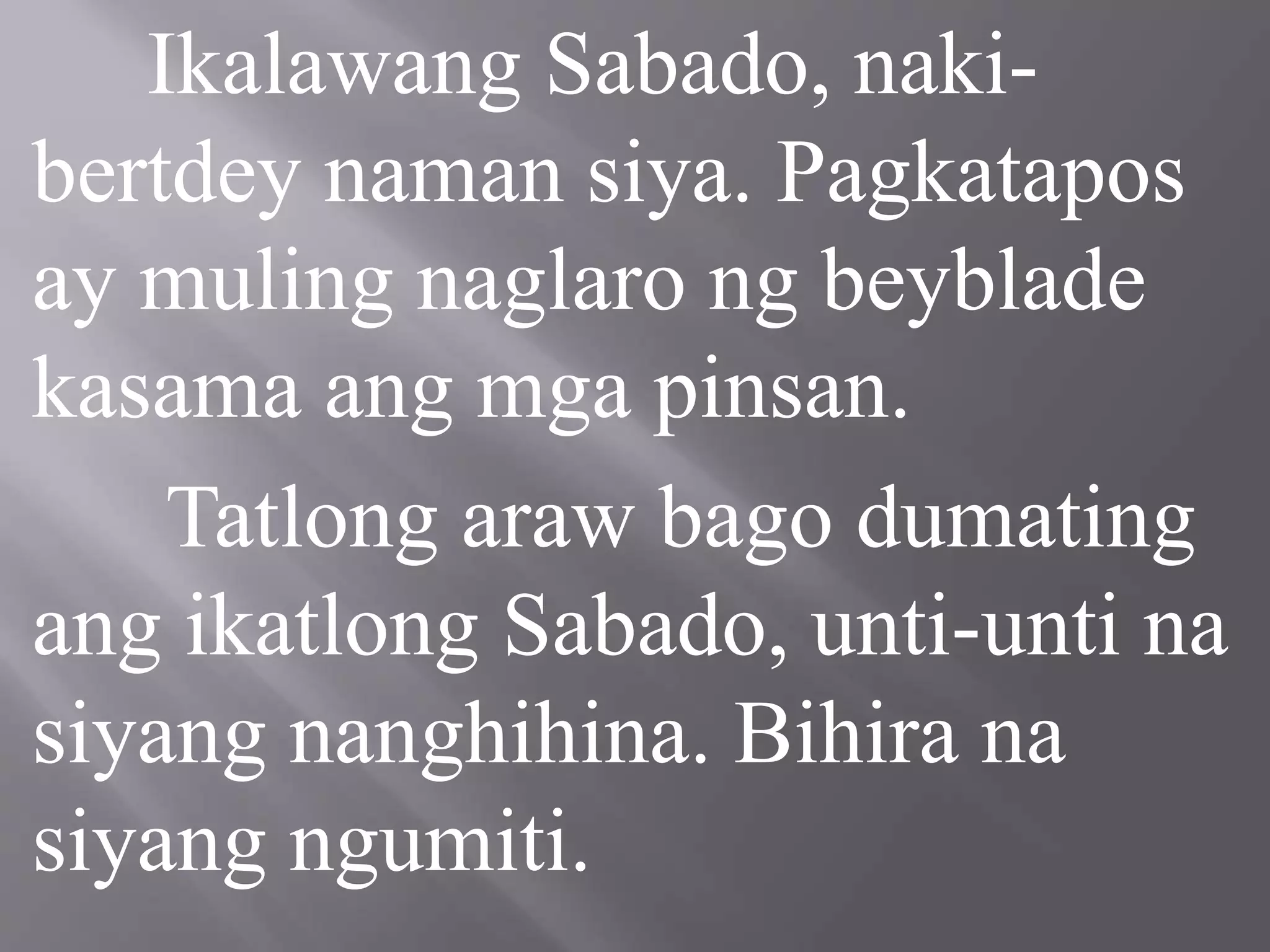 anim nsa sabado ng beyblade | PPTX