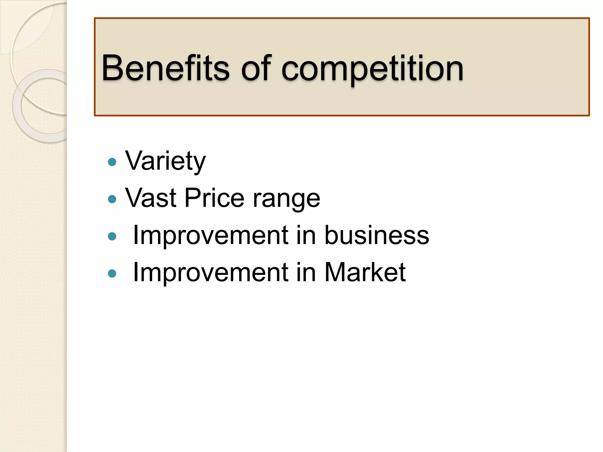 Types of Competition | PPTX