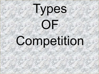 Types of Competition | PPTX