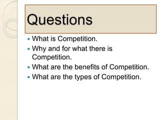 Types of Competition | PPTX