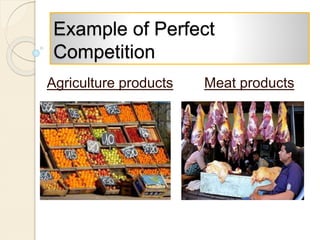 Perfect Competition Examples