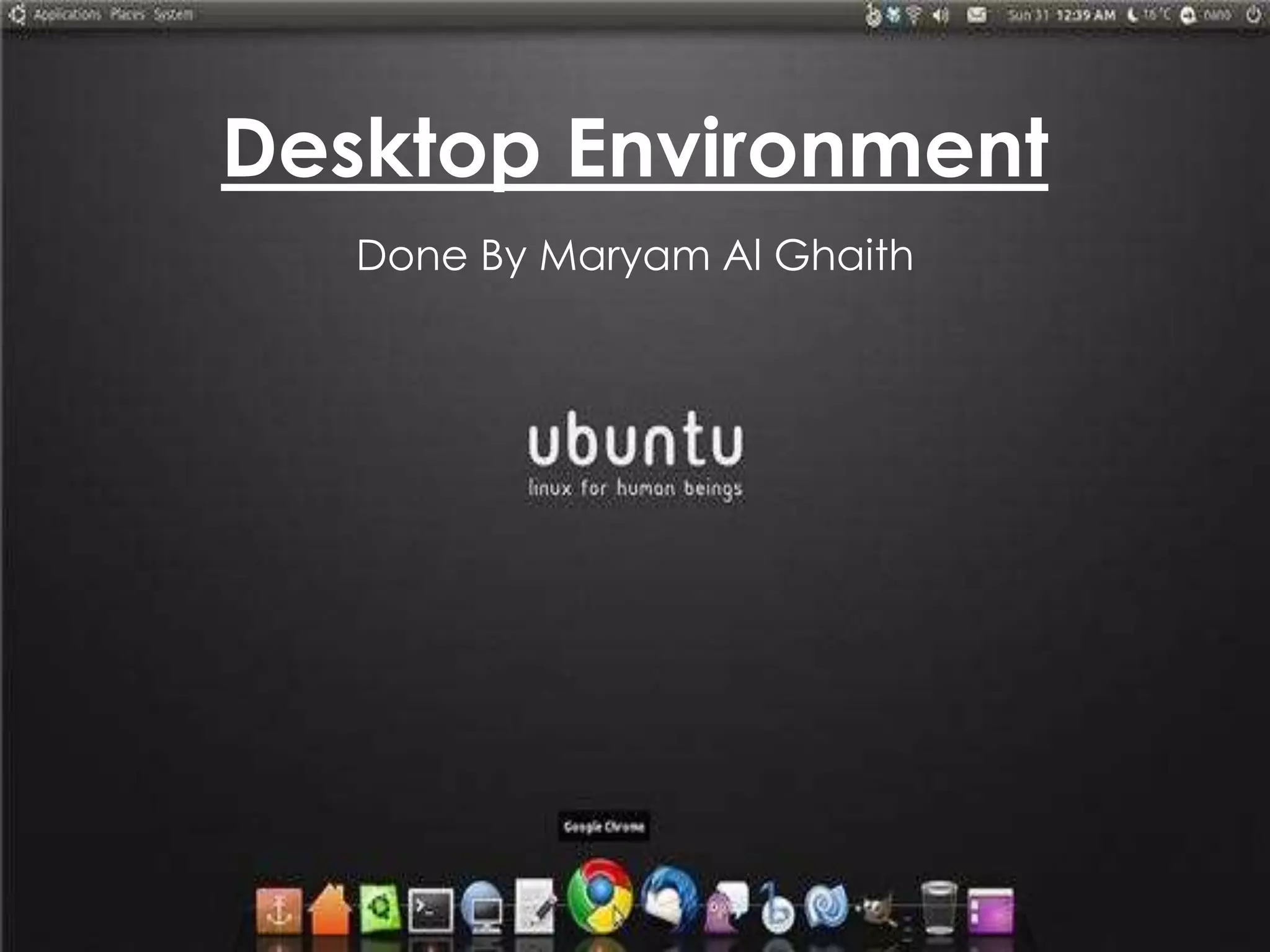 desktop environments | PPT