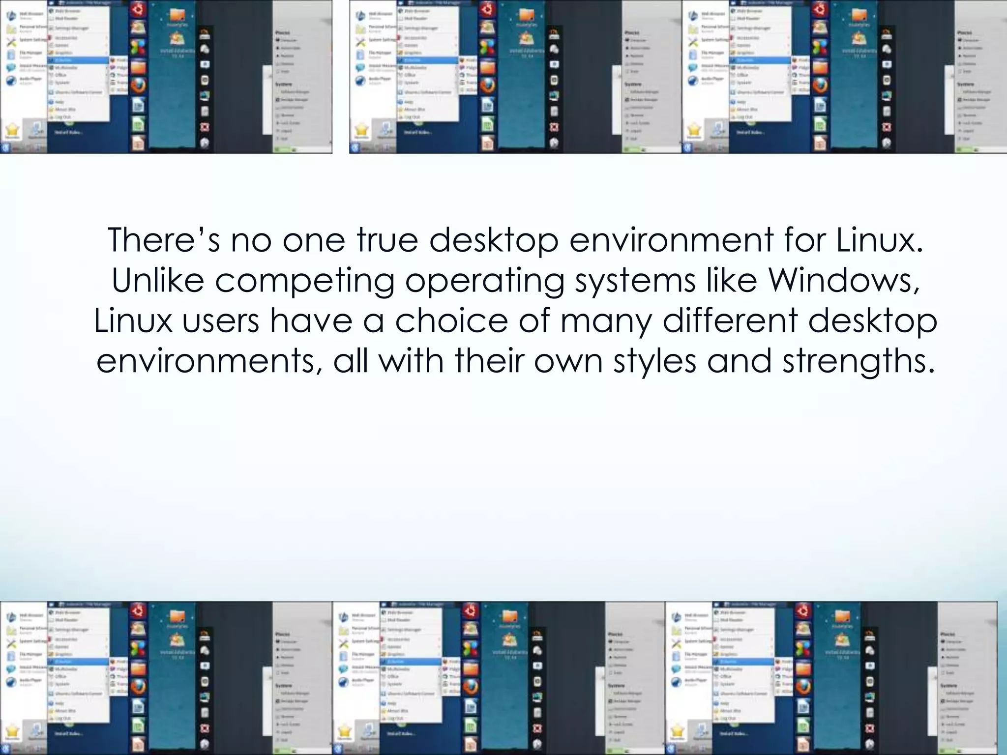 desktop environments | PPT