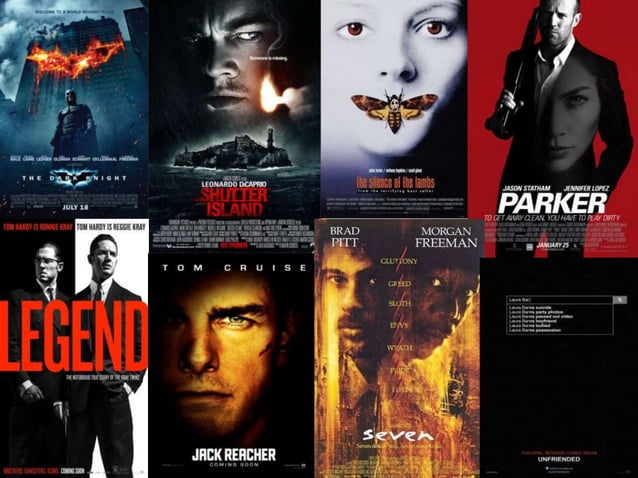 Thriller poster inspiration | PPTX