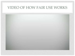 Copyright and Fair Use Presentation | PPTX