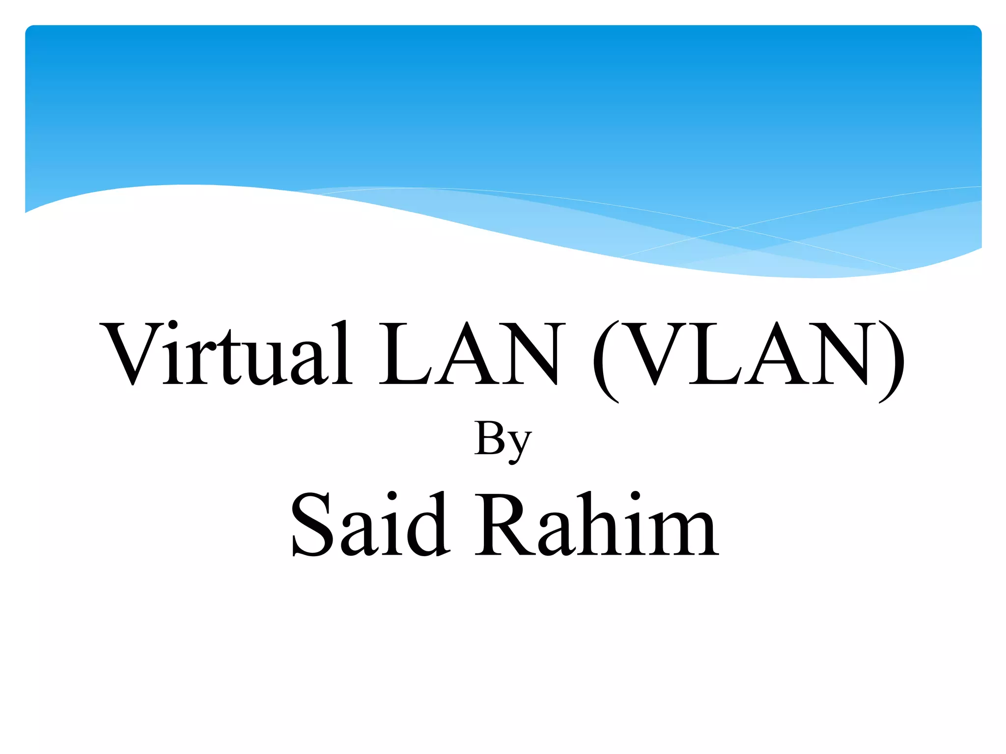 Vlan | PPT