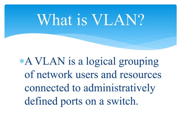 Vlan | PPT