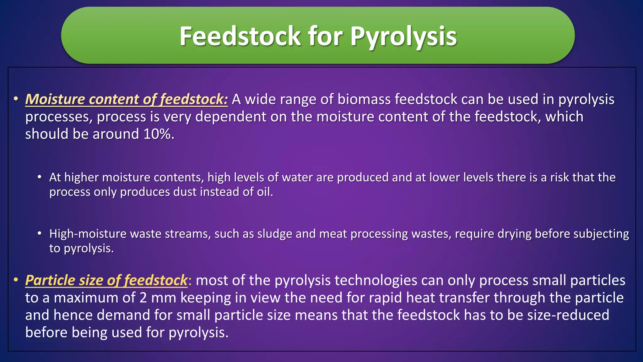 Biomass Pyrolysis, Biochar, Syngas | PPTX