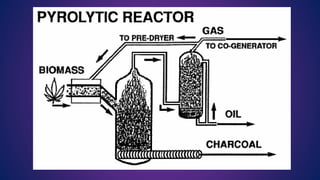 Biomass Pyrolysis, Biochar, Syngas | PPTX
