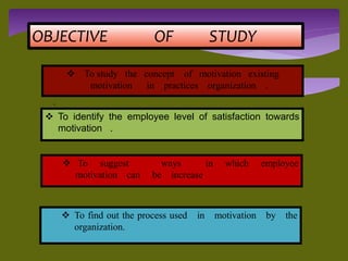 motivation of employees | PPTX