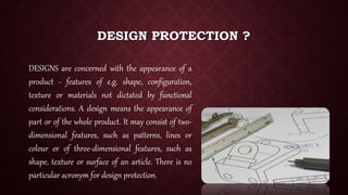 INTELLECTUAL PROPERTY RIGHT- TM, COPYRIGHT, DESIGN PROTECTION | PPTX
