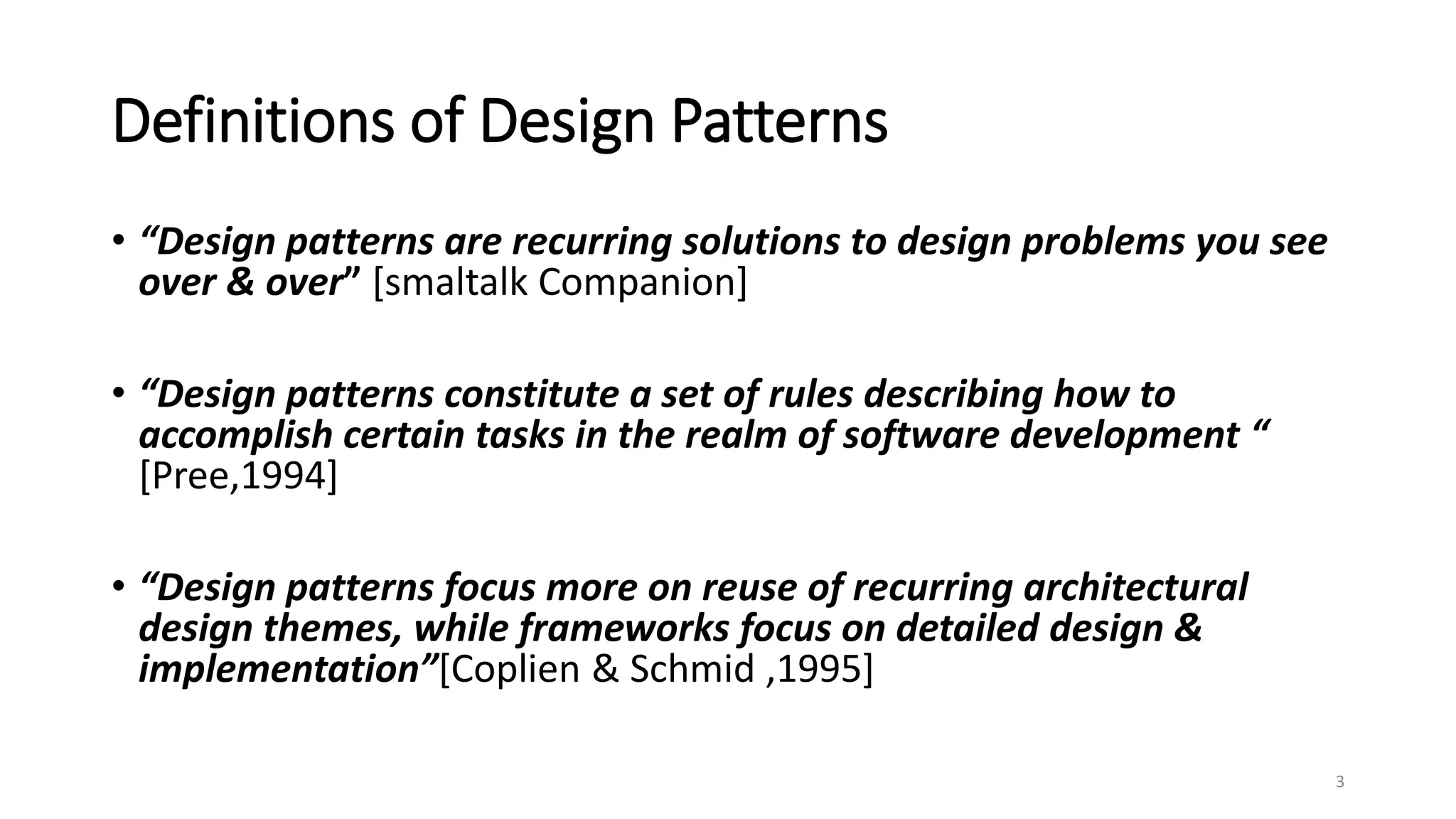 Design Patterns Ppt