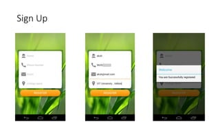 Ragging Rescuer Android Application | PPTX