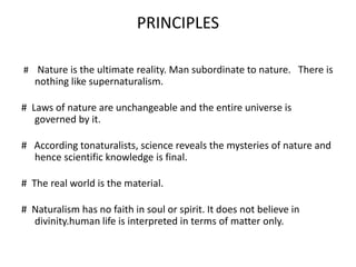 NATURALISM | PPTX | Education