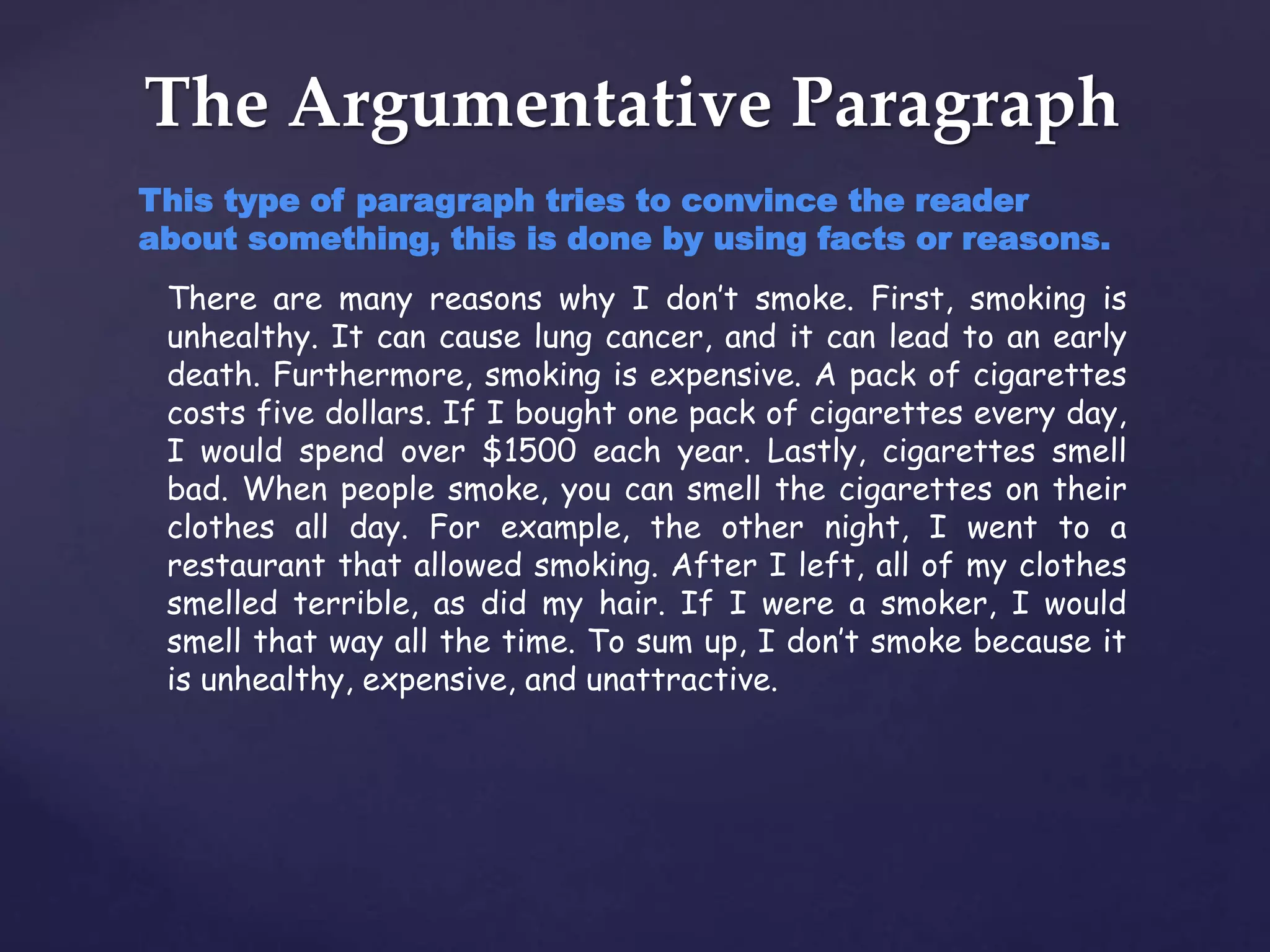 Types of Paragraph | PPTX