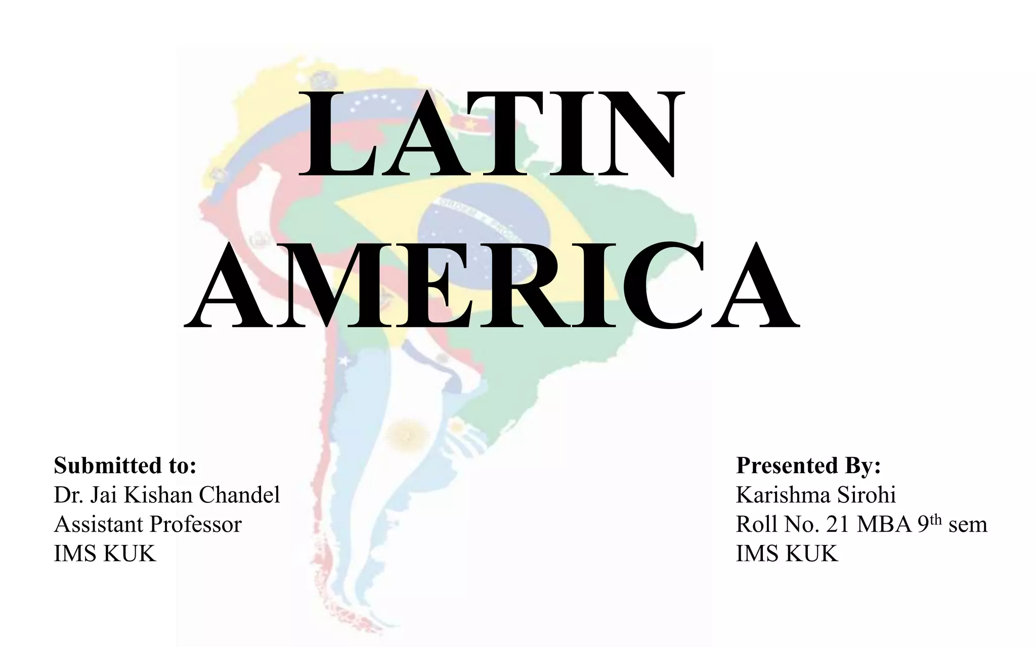 LATIN AMERICA | PPTX