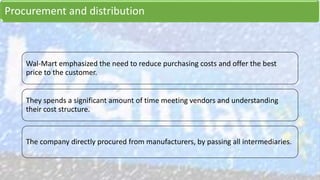 Walmart Supply Chain Management ( Case study) | PPTX