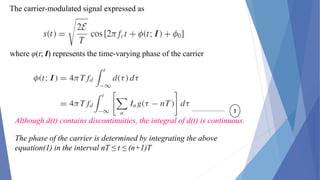 continuos phase frequency shift keying(cpfsk) | PPTX