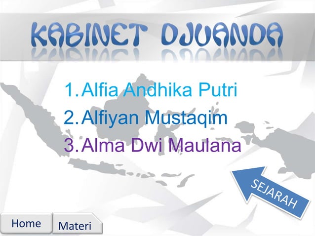 KABINET DJUANDA ATAU KARYA | PPTX