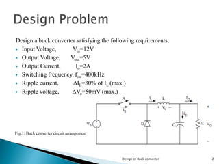 Design of Buck Converter | PPTX