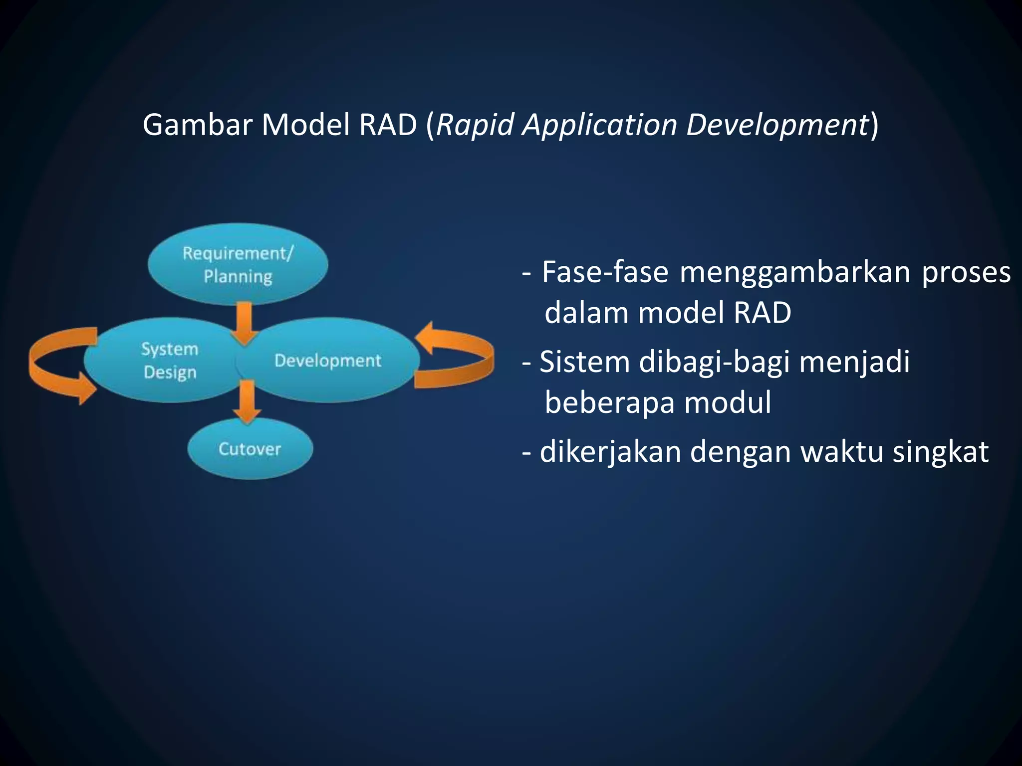 RAD (Rapid Aplication Development) | PPTX