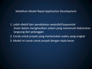 RAD (Rapid Aplication Development) | PPTX