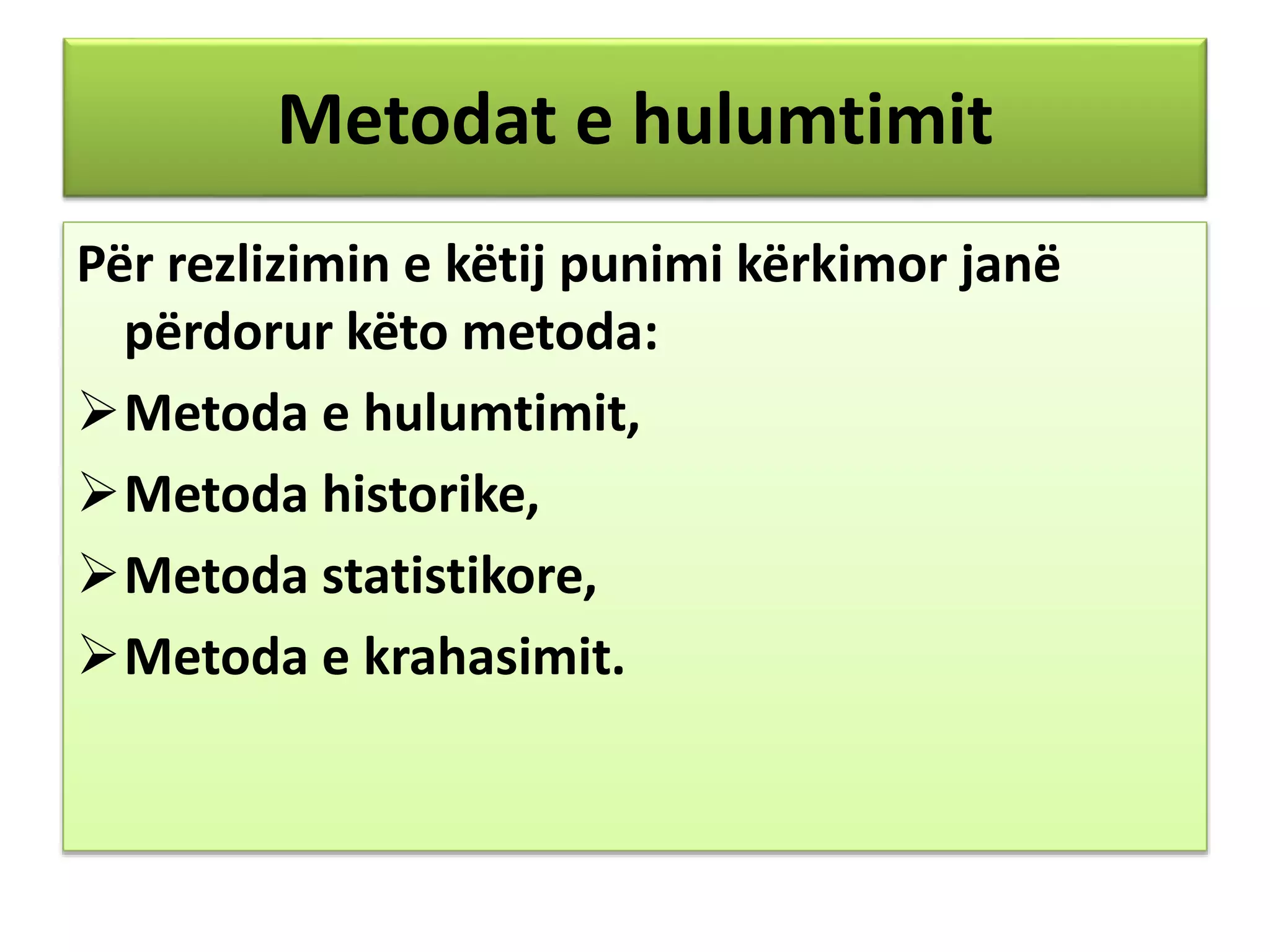 Punim hulumtues | PPTX