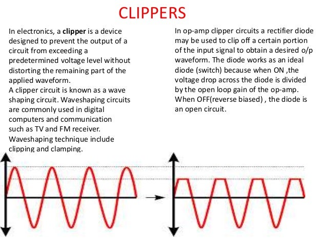Presentation on clippers and clampers