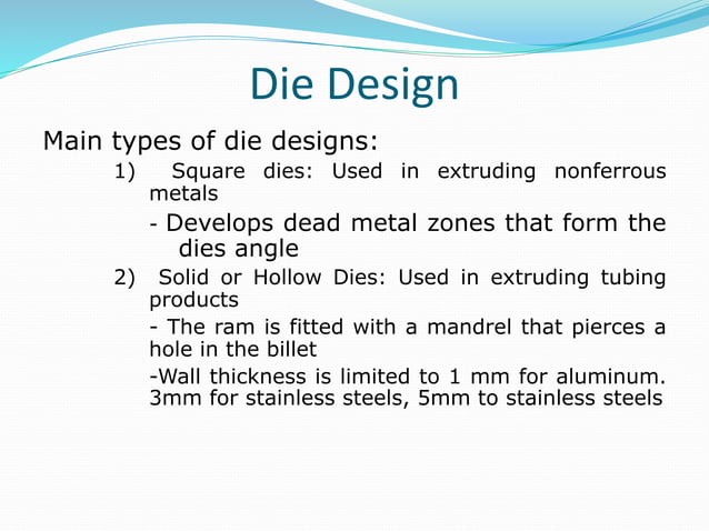 Multi Channel copper extrusion process | PPTX | Physics | Science
