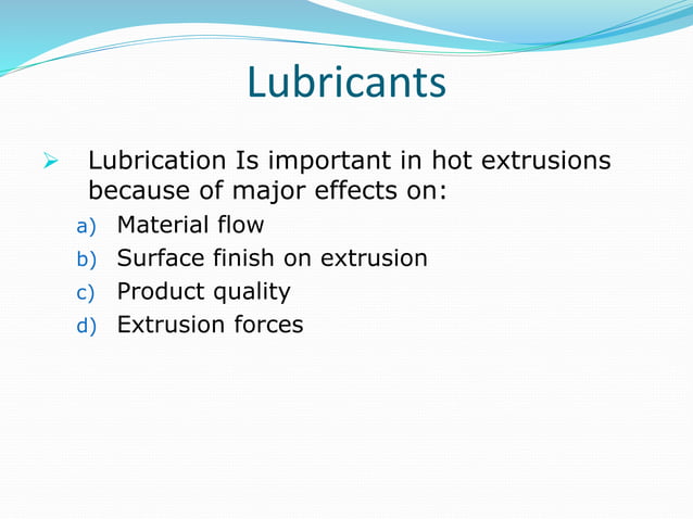Multi Channel copper extrusion process | PPTX | Physics | Science
