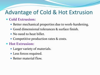 Multi Channel copper extrusion process | PPTX