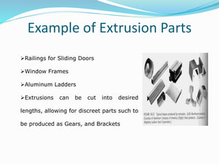 Multi Channel copper extrusion process | PPTX