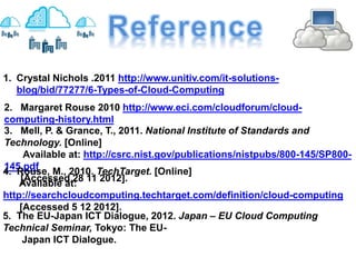 cloud computing | PPTX