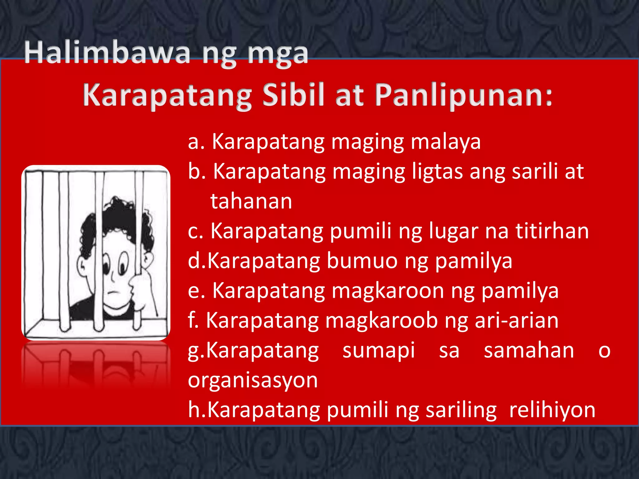 Katipunan ng mga Karapatan ng mga Pilipino | PPTX