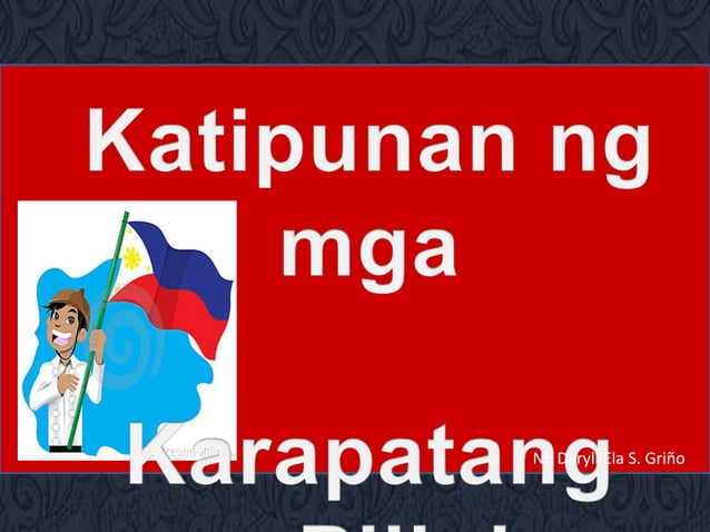 Katipunan ng mga Karapatan ng mga Pilipino | PPTX