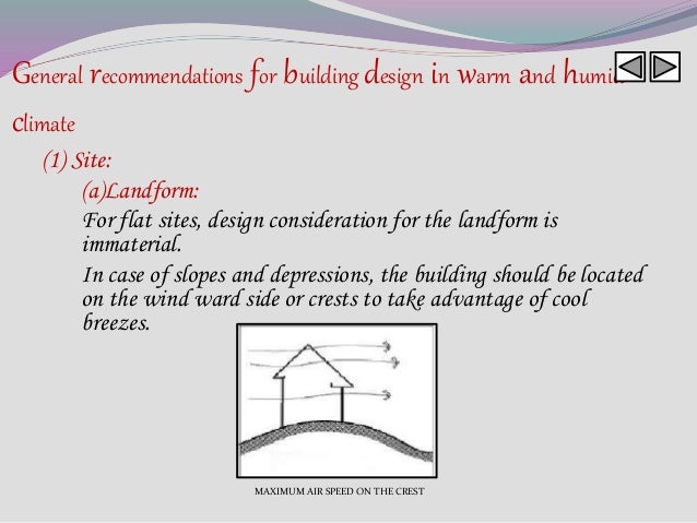 warm and humid climate