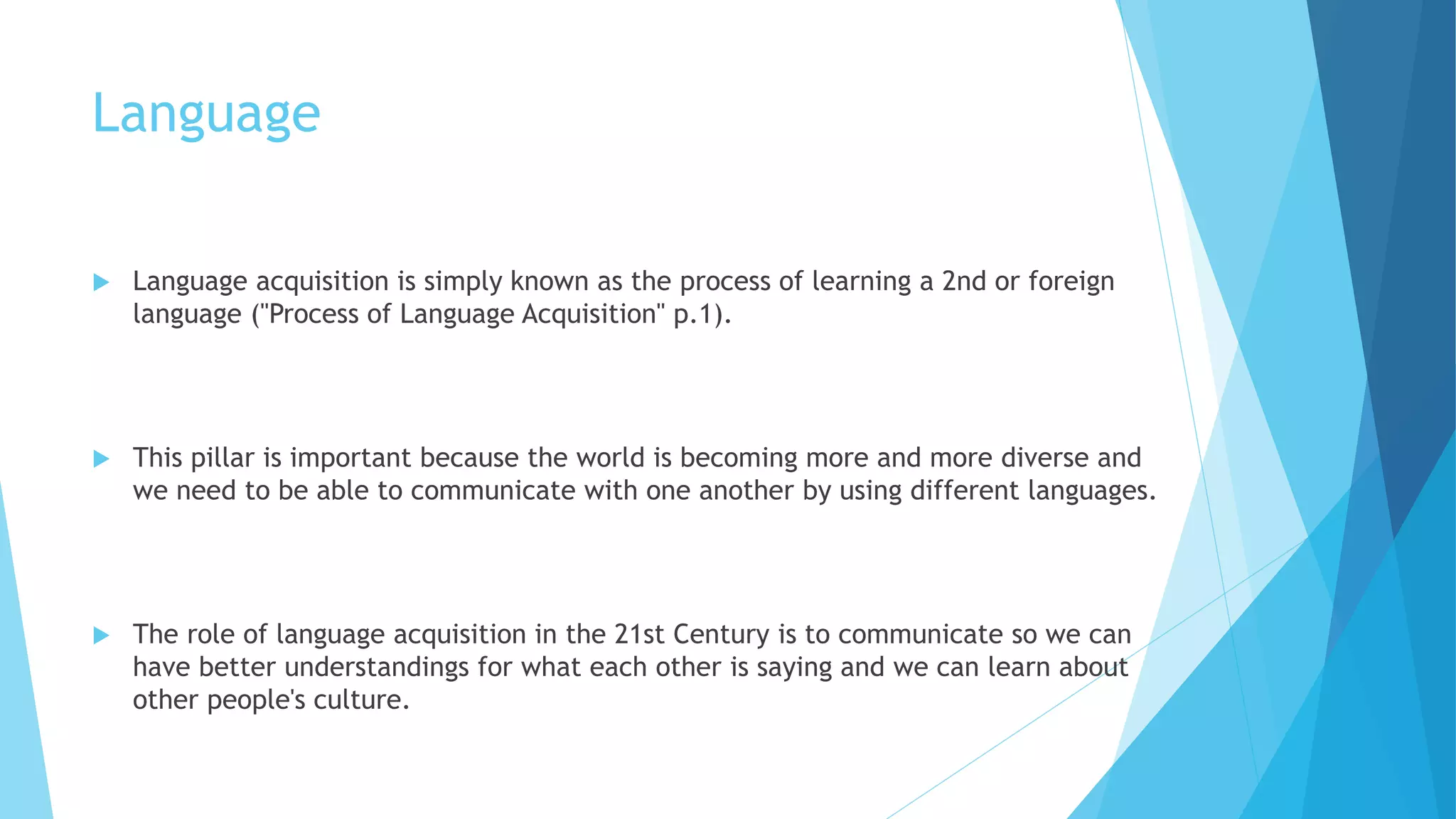 Presentation of Pillar Languages | PPTX