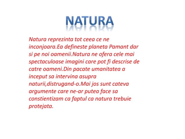 Natura | PPT