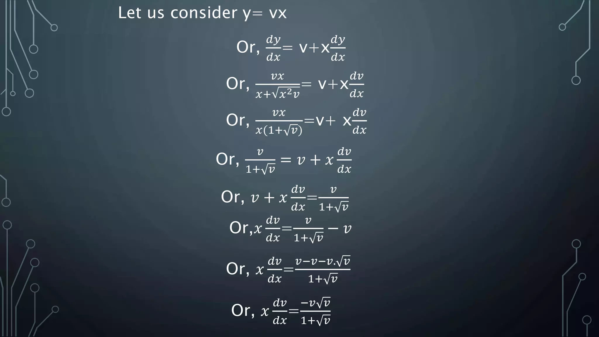 Higher order math | PPT