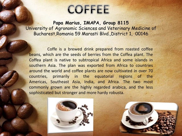 Coffee | PPT