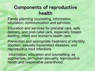 Reproductive Health | PPTX