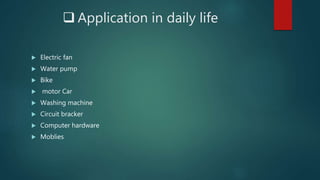 electric motor | PPTX