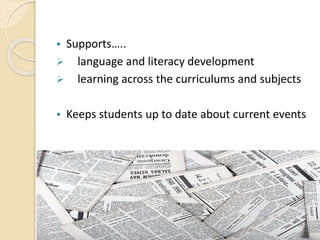 newspaper in education | PPTX