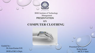 COMPUTER CLOTHING | PPTX