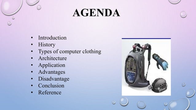 COMPUTER CLOTHING | PPTX | Wearable Technology | Consumer Electronics