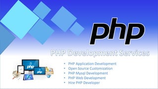 PHP Development Company - Hire Developer | PPT