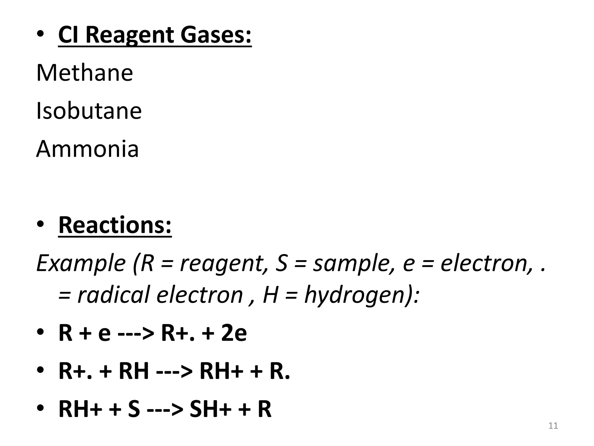 Mass Spectrometry Ionization Techniques | PPTX