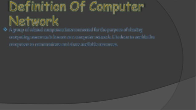 Computer Networks | PPT